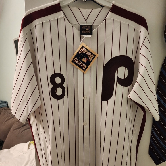 Cooperstown | Shirts | Cooperstown Bob Boone Jersey Classic White And ...